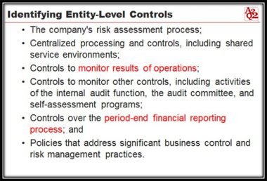 Part 5 | Entity Level Controls | Demystifying SOX 404