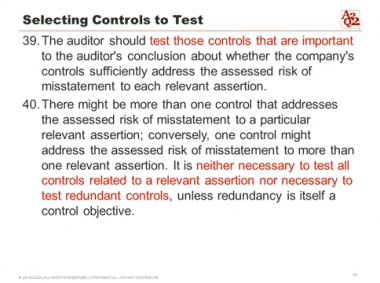 Part 8 | Control Testing and Design Effectiveness and Operating ...