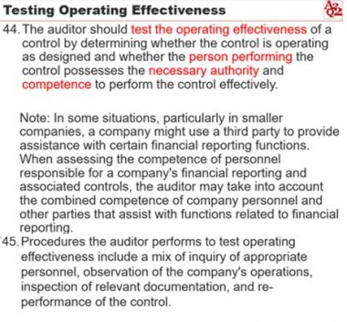 Part 8 | Control Testing and Design Effectiveness and Operating ...