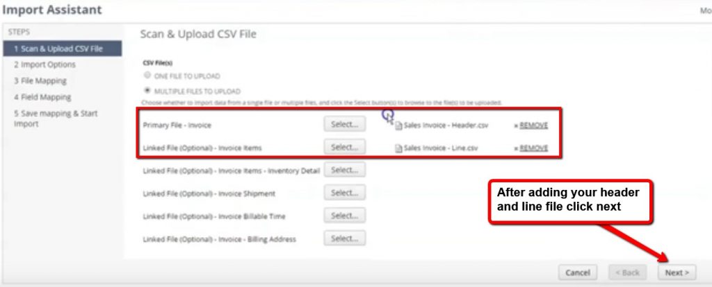 NetSuite AR AP Transactions Upload