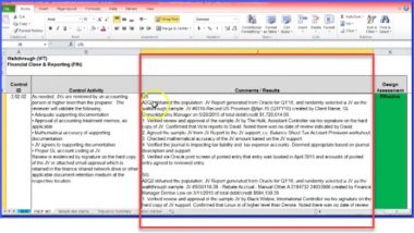 SOX Walk-through Overview