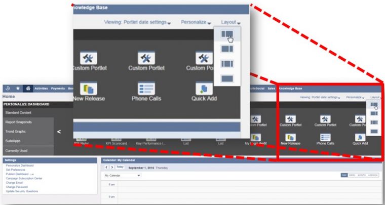 Personalizing Dashboard Layout Netsuite Customization Tips