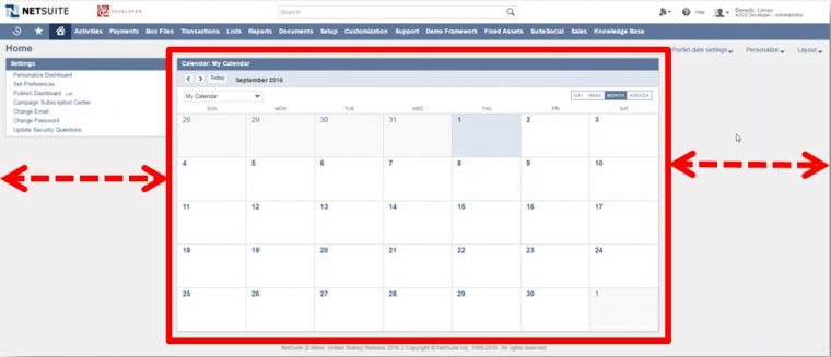 Personalizing Dashboard Layout | NetSuite Customization Tips
