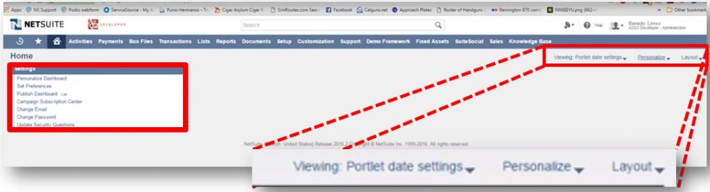 Personalizing Dashboard Layout Netsuite Customization Tips