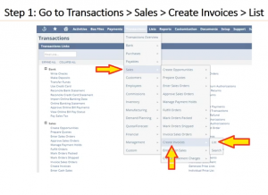 How to create a customer receipt in NetSuite