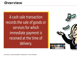 How to create a standalone cash sale and cash sale from sales order