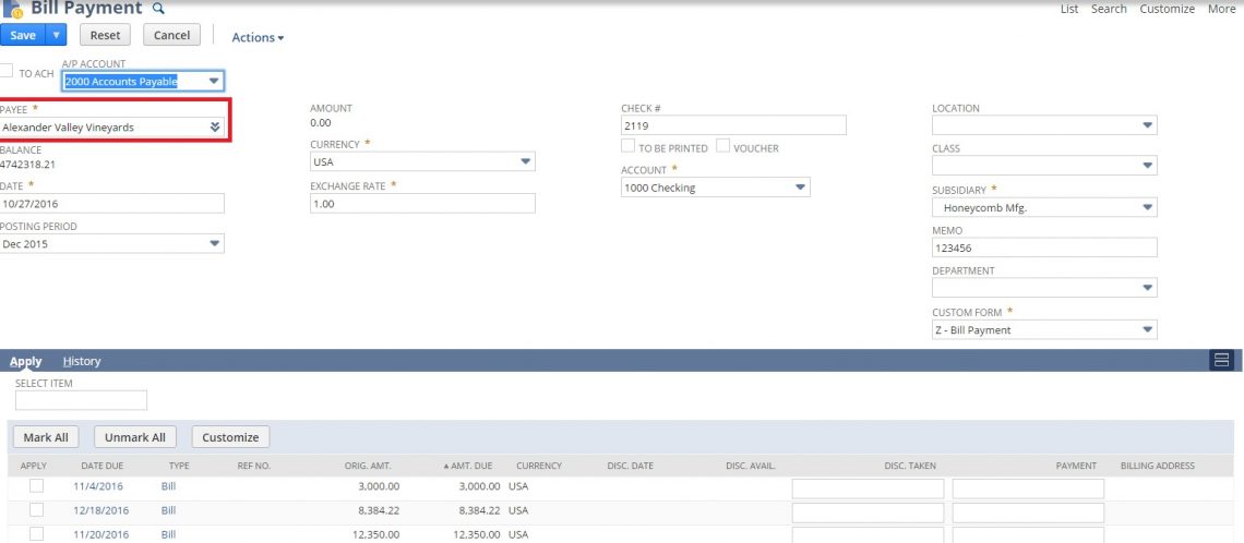 How to pay a vendor bill | NetSuite User Tips