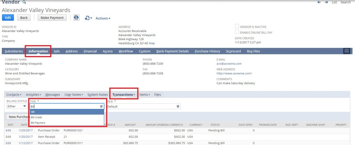 How to pay a vendor bill | NetSuite User Tips