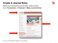 NetSuite How to Memorize a Journal Entry